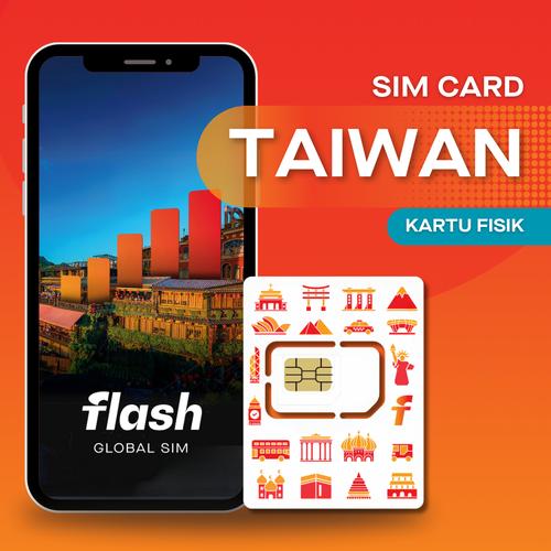 Jual SIM Card Taiwan Flash Global SIM True Unlimited (Simcard Taiwan ...
