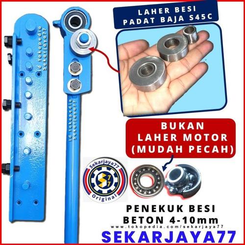 Jual Alat tekuk besi beton begel manual bar bender 10mm Ulir dan Polos ...