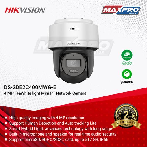 Jual DS-2DE2C400MWG-E - HIKVISION IP 4MP MINI PT SMART HYBRID LIGHT AUDIO - Jakarta Barat ...