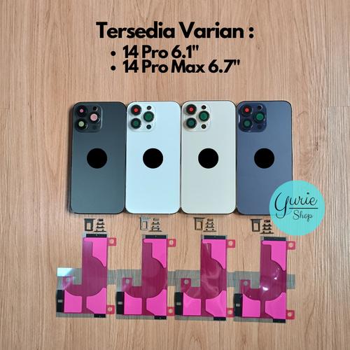 Jual Housing Casing Kesing Back Door Fullset Ip 14 Pro/14 Pro Max ...