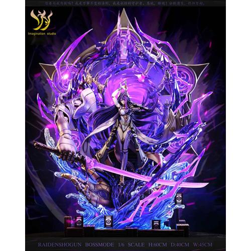 Jual Imagination Studio Raiden Shogun Genshin Impact 1/6 FIGURE STATUE ...