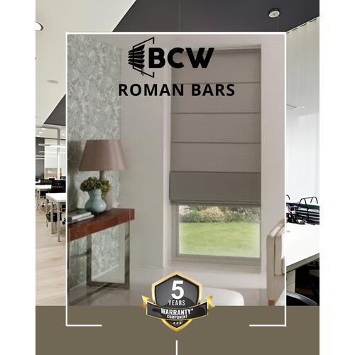 Jual Roman Bars Blinds Indoor Blackout 100% - Ukuran Custom - BCW ...