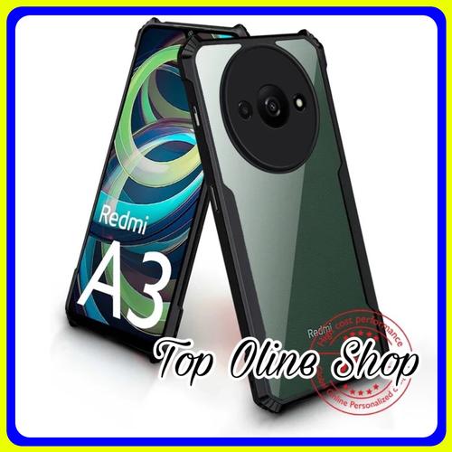 Jual XIAOMI REDMI A3 CASE ARMOR HYBRID CLEAR HARD SOFT BUMPER ...