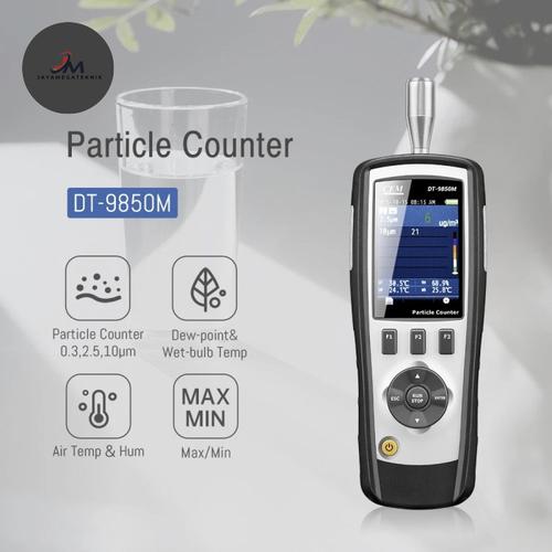 Jual Particle Counter CEM Instruments DT9850M Debu DT-9850M Air Monitor ...