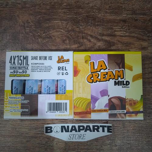 Jual Levica Lacream Mild Edition Pack Creamy Salt Edition 4X15ML Cukai 2024 - Kab. Bandung ...