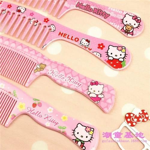 Jual Sisir Plastik Hello Kitty Gigi Rapat dan Jarang | Harga Murah - HK ...