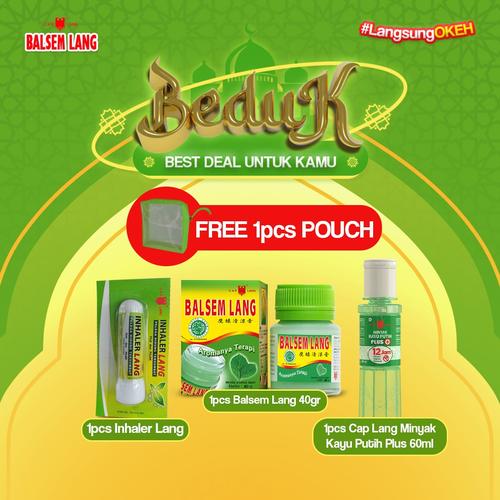 Promo Cap Lang 1 Balsem Lang 40gr & 1 Inhaler & 1 MKPP 60ml Gratis 1 ...
