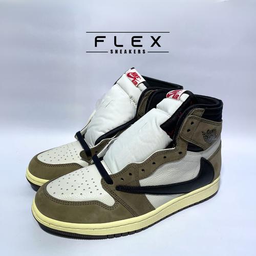 Jual Air Jordan 1 Retro High OG Travis Scott Mocha - BNIB - 40 - Kab ...
