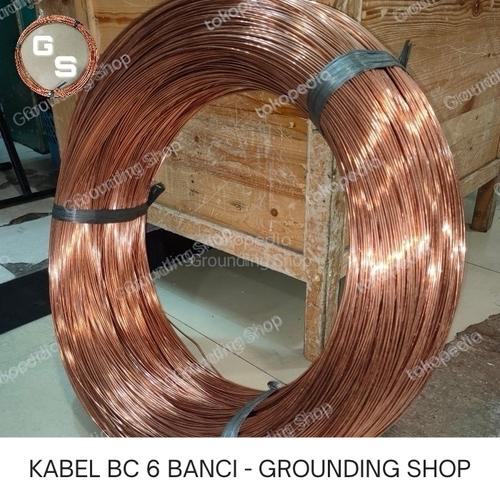 Jual Kabel BC 6 mm Banci (Harga per meter) / Bare Copper 6 mm - Jakarta ...