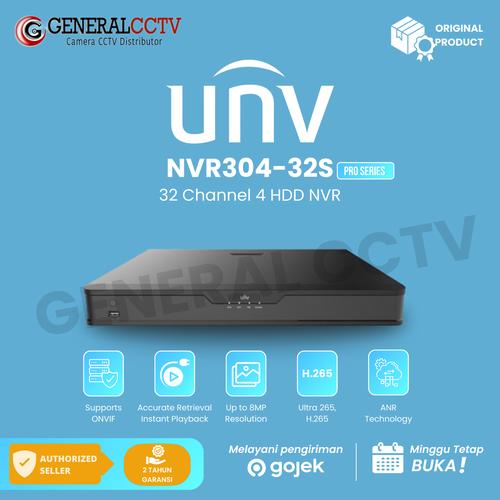 Promo UNIVIEW NVR304-32S NVR 32 CHANNEL SUPPORT 4 HARDISK NVR UNV 32 CH Cicil 0% 3x - Jakarta ...