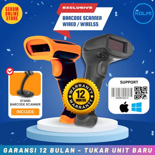 Jual Wireless Barcode Scanner 2D QR Code Radall With Storage *PROMO ...