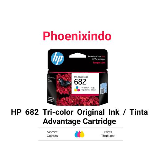 Jual Tinta HP 682 Tri-Color HP682 Color 682C Original Ink Advtg ...