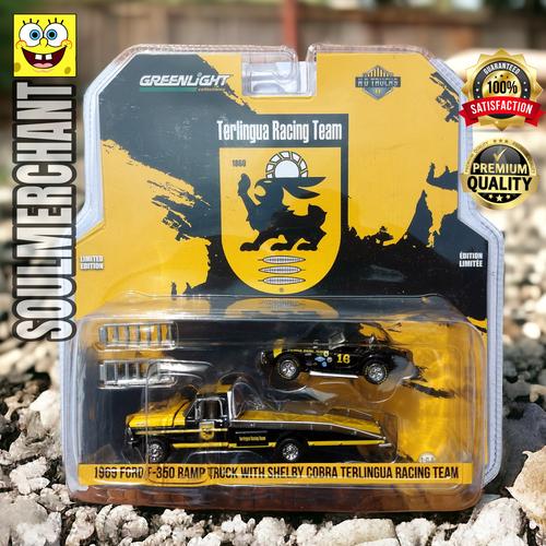 Jual GREENLIGHT TERLINGUA RACING TEAM 1969 FORD F-350 RAMP w/ SHELBY ...