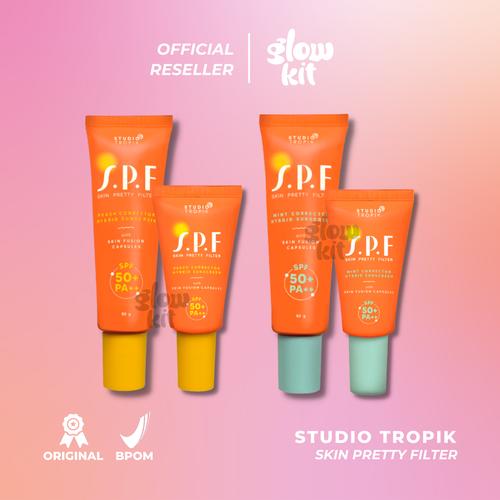 Jual STUDIO TROPIK SPF 50+ PA++ Skin Pretty Filter Mint Peach ...