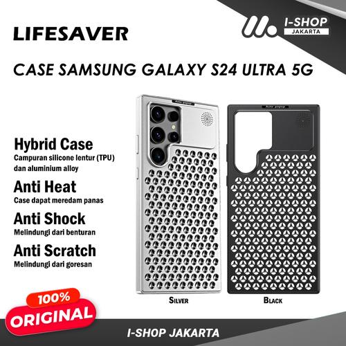 Promo Casing Samsung Galaxy S24 Ultra 5G Case Lifesaver Anti Heat Hard ...