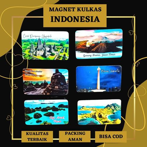 Jual Magnet Kulkas Bali Tempelan Kulkas Oleh Oleh Souvenir Indonesia ...