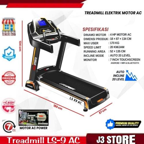 Jual READY Treadmil Comersial Ls-X9 AC power Treadmill Mesin Lari Olahraga - Jakarta Timur - SDP ...