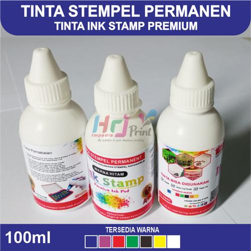 Jual Tinta stempel permanen waterproof | Tinta stempel plastik ...