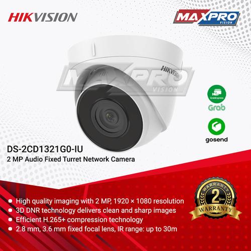Jual DS-2CD1321G0-IU - HIKVISION IP 2MP AUDIO TURRET CAMERA - Jakarta Barat - Maxpro Vision ...