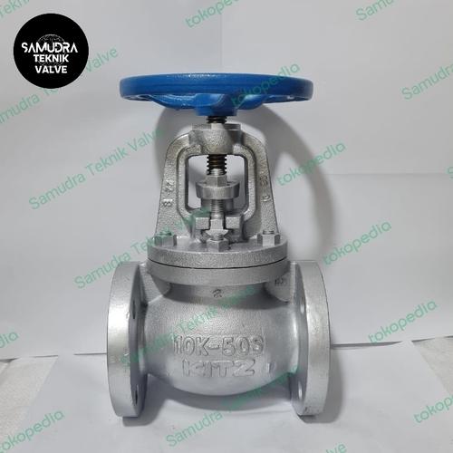 Jual GLOBE VALVE KITZ 2" INCH FLANGE JIS 10K CAST IRON DN50 - Jakarta Barat - Samudra Teknik ...