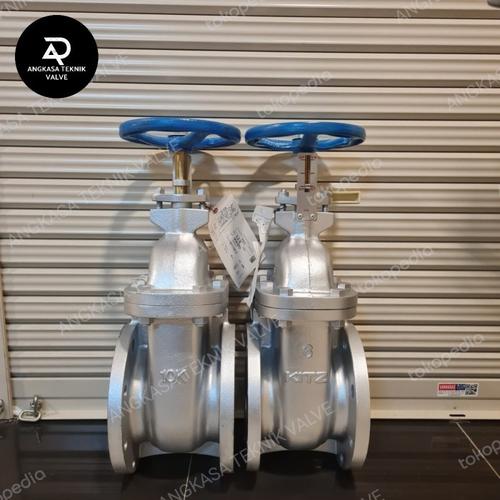 Jual GATE VALVE 4" INCH KITZ DN100 JIS 10K FLANGE CAST IRON STEAM FCHI - Jakarta Barat - ANGKASA ...