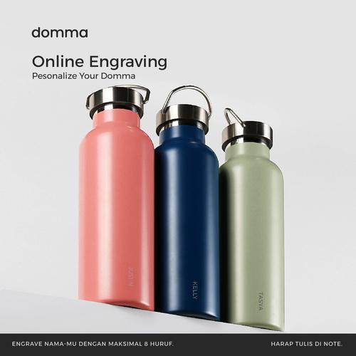 Jual [Domma]Custom Engrave-700 ml Botol Minum Termos Stainless Tumbler ...