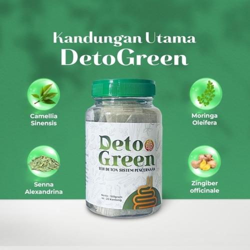 Jual DetoGreen Tea Teh Detox Sistem Pencernaan Usus Diet Sehat Alami ...
