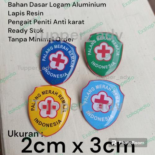 Jual Pin Bros PMR Perisai Resin - Pin Aksesoris Palang Merah Remaja ...