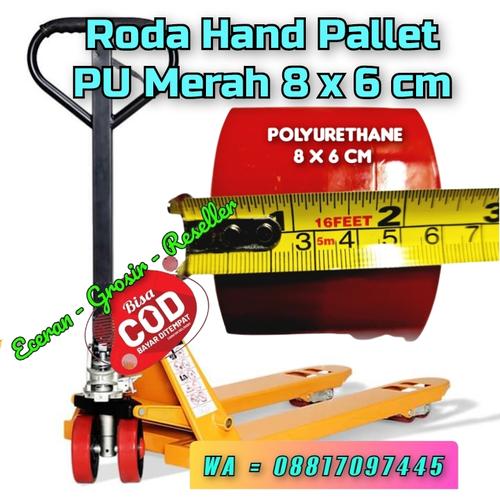 Promo Roda Hand Pallet PU Poliuretan 8 x 6 cm - Kab. Gresik ...