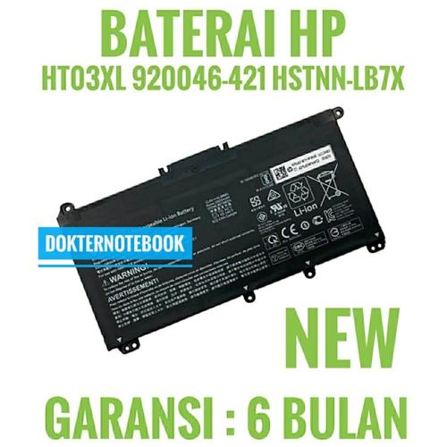 Jual Baterai Laptop HP 14-CF 14-CE 14-DF 14-DK 15-DY 15 DA 15-CD HT03XL - HT03XL-TF03XL - Kota ...