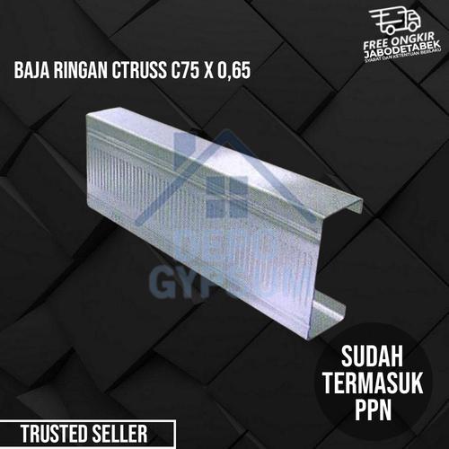 Jual Baja Ringan Ctruss C75 x 0,65 | Baja Ringan Ctruss C75 x 0.65 - Jakarta Timur - Depo Gypsum ...