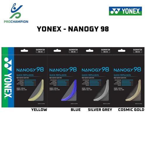 Jual SENAR BADMINTON - YONEX NANOGY 98 SP - ORIGINAL - YELLOW - Jakarta ...