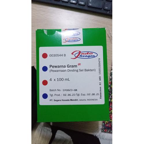 Jual Pewarna GRAM INDO REAGENT 3 X100 ML - Kota Tangerang - KLAK.KLIK ...