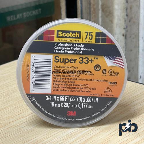 Jual Isolasi 3M Scotch Super 33+ Vinyl Electrical Tape Original ...