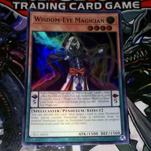 Jual Yugioh AE Wisdom-Eye Magician CR02 AE019 [Ultra Rare] - Kab. Bogor ...