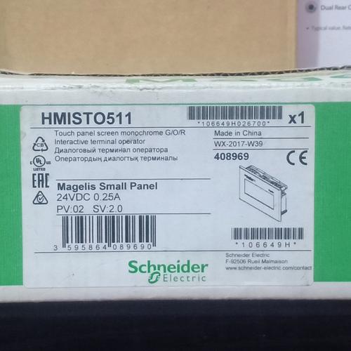 Jual SCHNEIDER HMISTO511 TOUCH PANEL 3"4 MONOCHORME G/O/R ORIGINAL ...