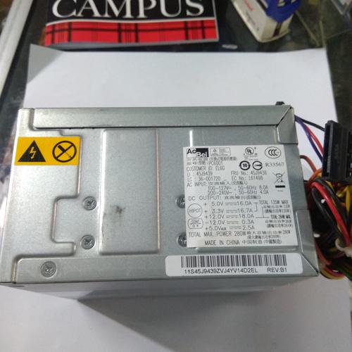 Jual power supply psu built up branded merk delta hp acer dell murah ...