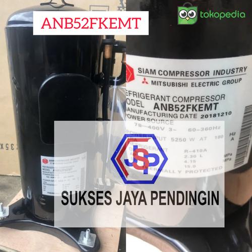 Jual Compressor Mitsubishi ANB52FKEMT R410a / Kompresor Siam ANB52FKEMT ...