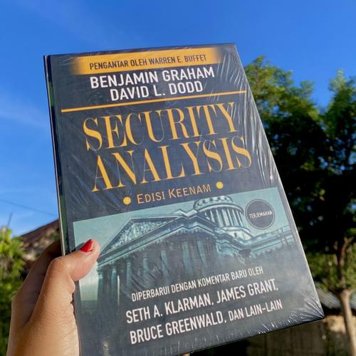 Jual Security Analysis Edisi Ke 6 - Benjamin Graham Bhs Indonesia - Kab ...