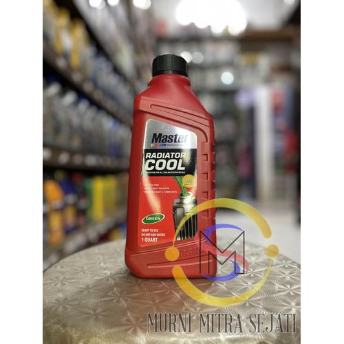 Jual Master Air Cairan Radiator Cool Coolant Premixed Merah & Hijau 1 L ...