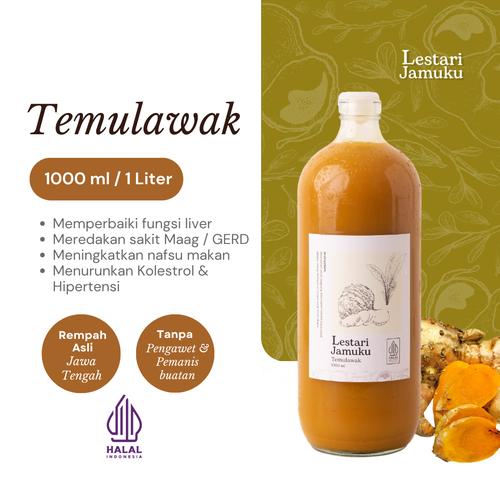 Jual Jamu Temulawak 1 Liter / 1000 ml Ready to Drink - Normal - Kab. Tangerang - Lestari Jamuku ...