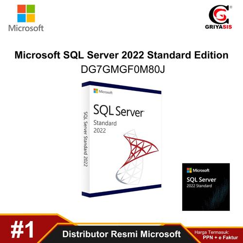Jual Microsoft SQL Server 2022 Standard Edition DG7GMGF0M80J - Jakarta ...