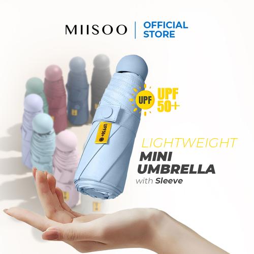 Promo MIISOO Payung Mini Capsule Payung Lipat Mini /Mini Umbrella UPF50 ...