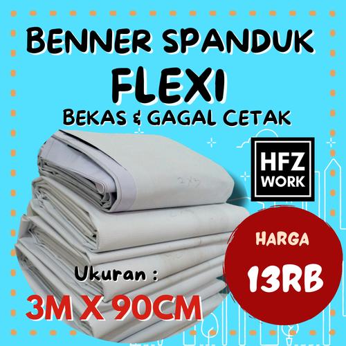 Jual BENNER SPANDUK FLEXI BEKAS 3M X 90CM - Kota Bekasi - HFZwork ...