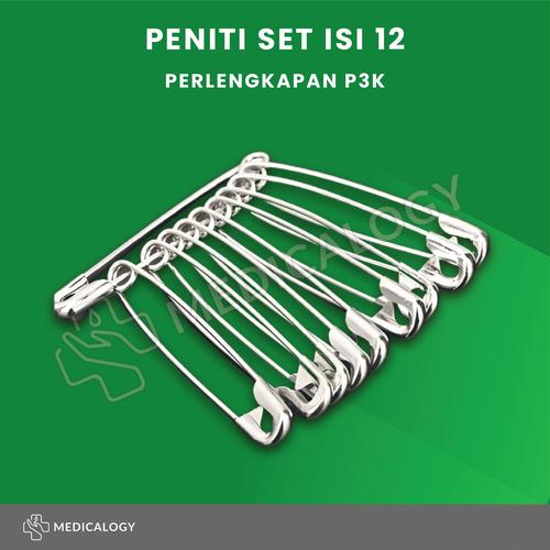 Jual Peniti Mix Set 12 pcs / Peniti Hijab / Peniti Serbaguna / Peniti ...