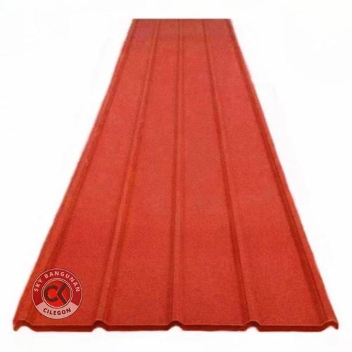 Jual Spandek Pasir / Atap Baja Ringan 0.30 Merah dan Hitam - Hitam, PER ...