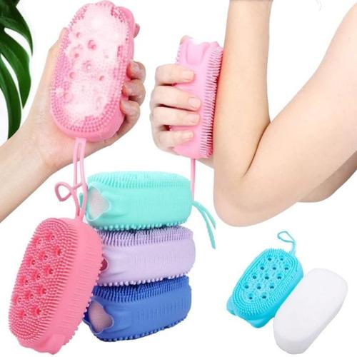 Jual Spons Mandi Bath Sponge Sabun Batang Cair 2in1 Sikat Badan ...