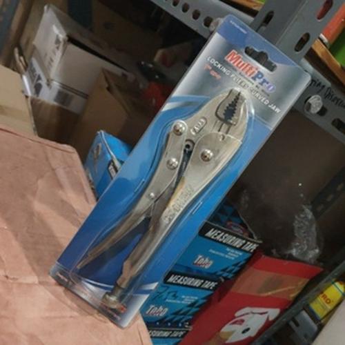 Jual Tang buaya 7" bengkok MULTIPRO Locking pliers curved jaw 7in ...