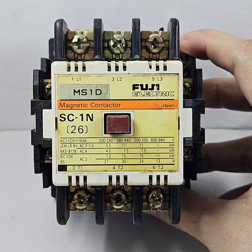 Jual FUJI Electric SC-1N Magnetic Contactor 50A 100V 110V Kontaktor ...