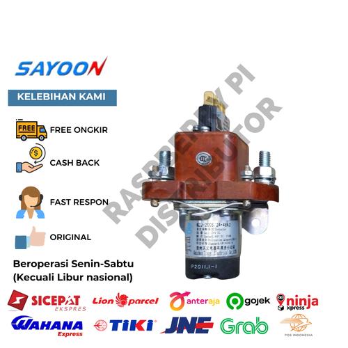 Jual SAYOON CONTACTOR SJZ MZJ 200A 24V FOR FORKLIFT HANDLIFT ELECTRIC ...